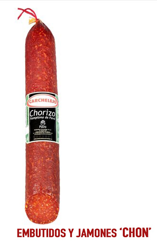 CHORIZO PAMPLONA DE PAVO (ART.54) | EMBUTIDOS Y CURADOS | Embutidos y ...